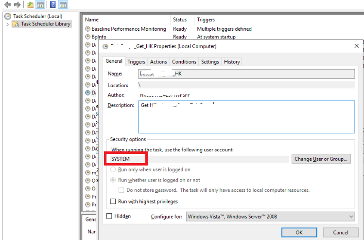 Failed To Run WinSCP In Windows Task Scheduler With Account SYSTEM 